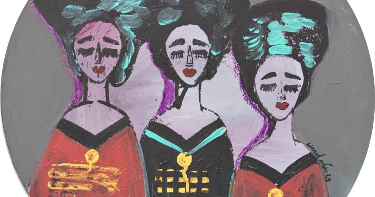 Lina Al Aali, The Woman Who Once Was series, 2025 | Al Markhiya Gallery