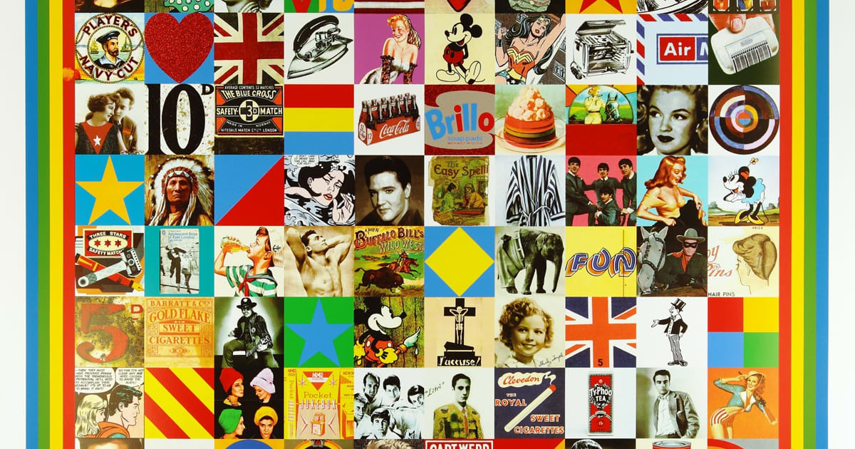 CCA Galleries I Peter Blake | love | Silkscreen Prints | Limited ...
