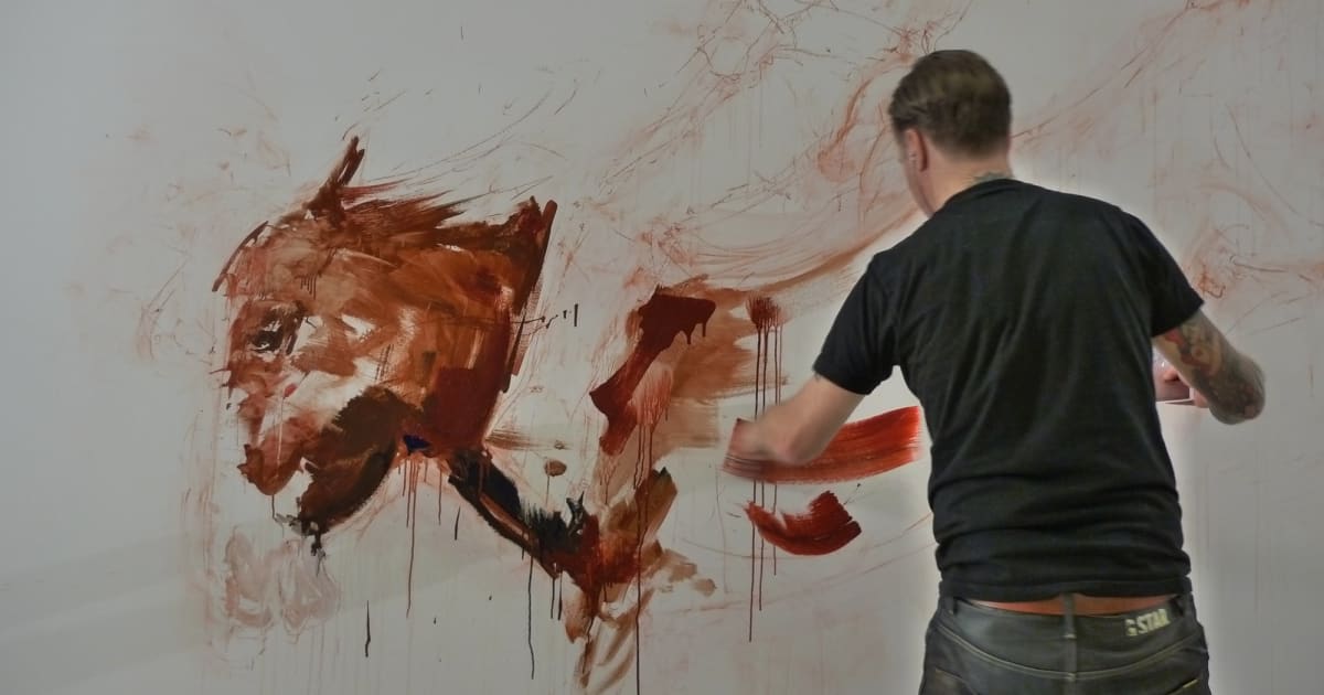 Works - Aol New York Mural | Dave White