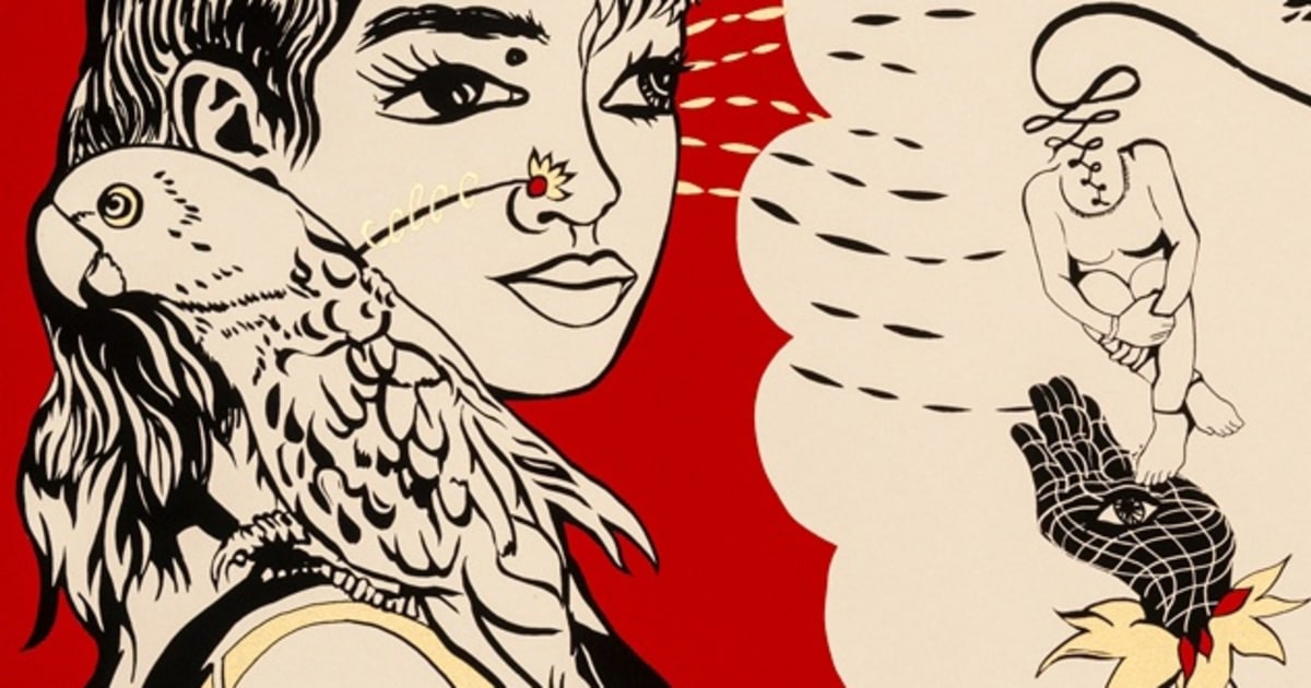 Chitra Ganesh | Prophecy | 2019 | Durham Press Limited Edition Fine Art ...