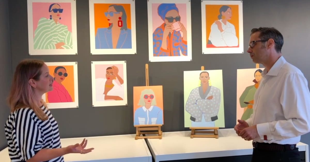 Susie Stone | Style in Colour | Eames Fine Art