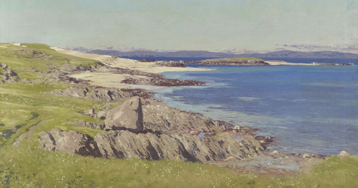 George Houston RSA RSW | The Fine Art Society Ltd