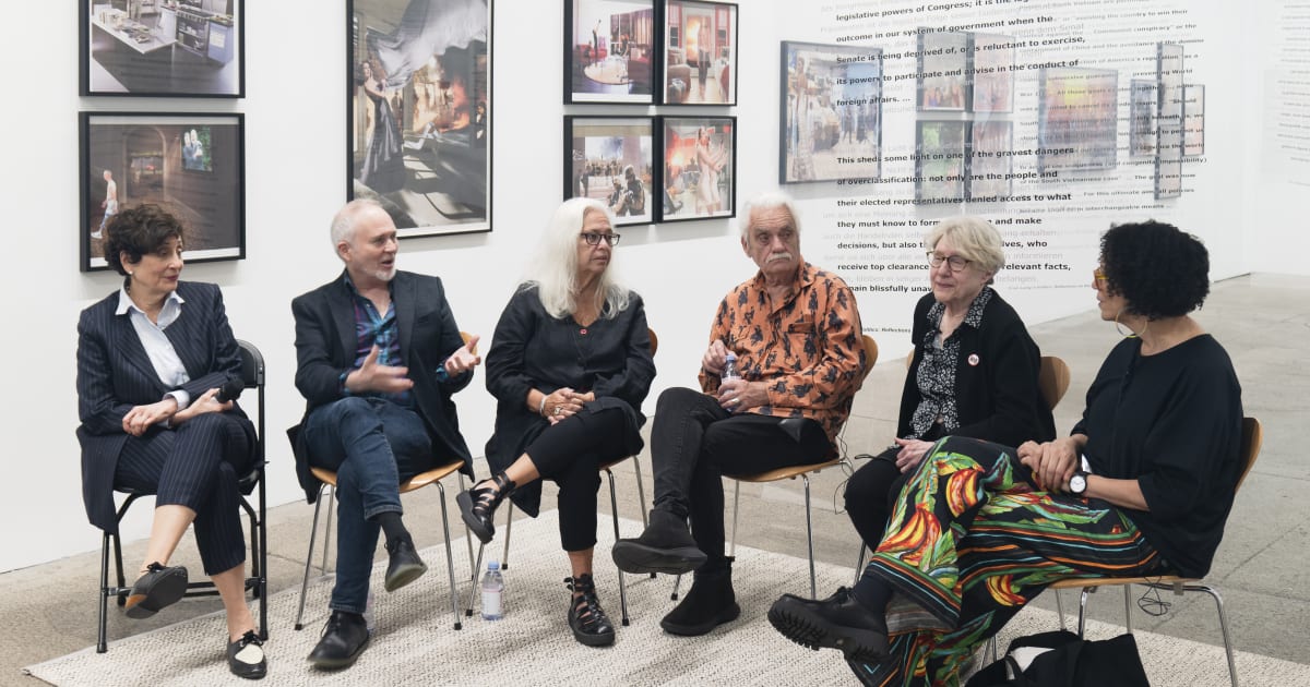 Event: Galerie Lelong: Dialogues: Martha Rosler with Coco Fusco ...