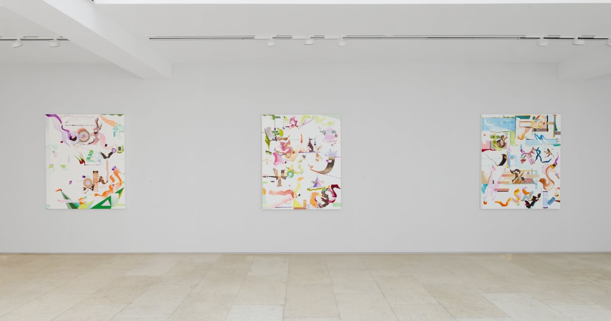 Fiona Rae | 12 January - 9 March 2024 - Overview | Galerie Nathalie Obadia