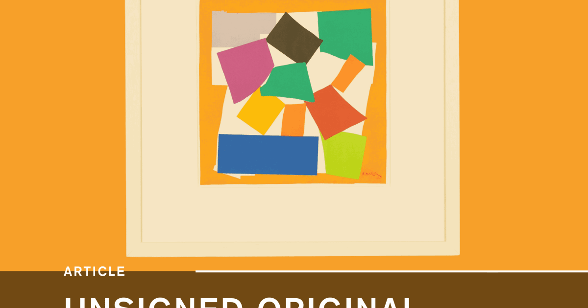 Explore Original Unsigned Portfolios by Matisse, Chagall and More | Hidden Gallery