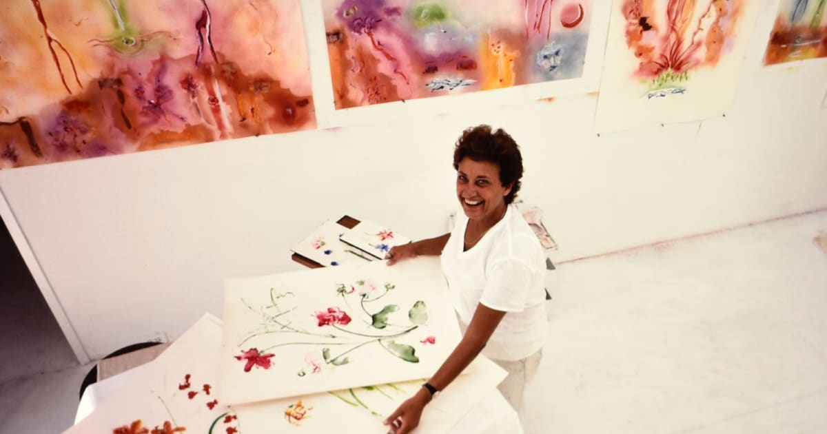 Sheila Isham, artist whose work spanned continents, dies at 96 | Hollis ...