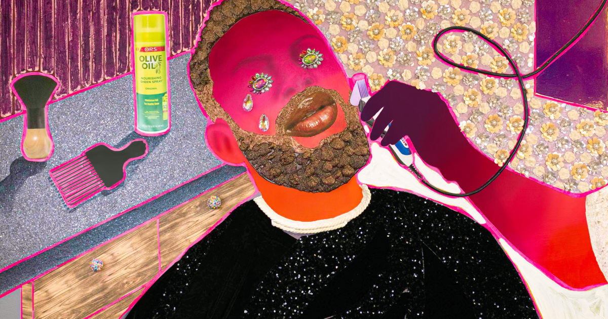 Devan Shimoyama: Fade Cut | 23 March - 18 August 2024 | Kavi Gupta Gallery