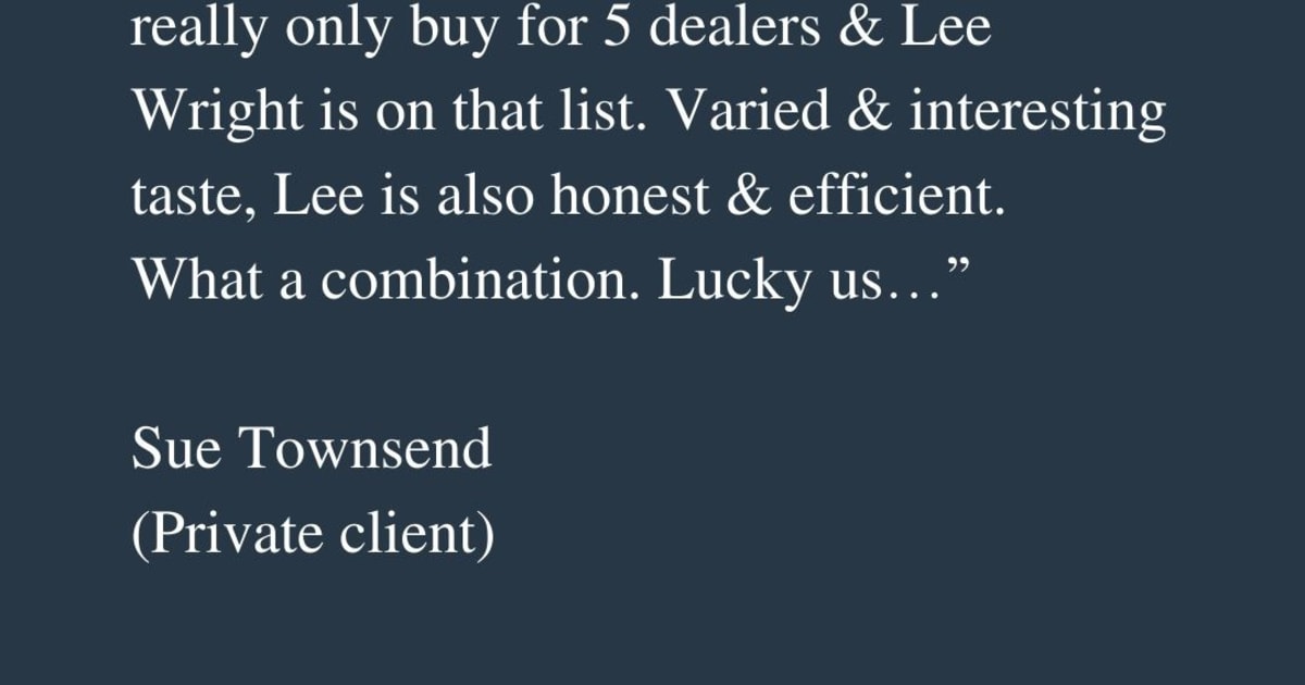 Artworks | Lee Wright Antiques