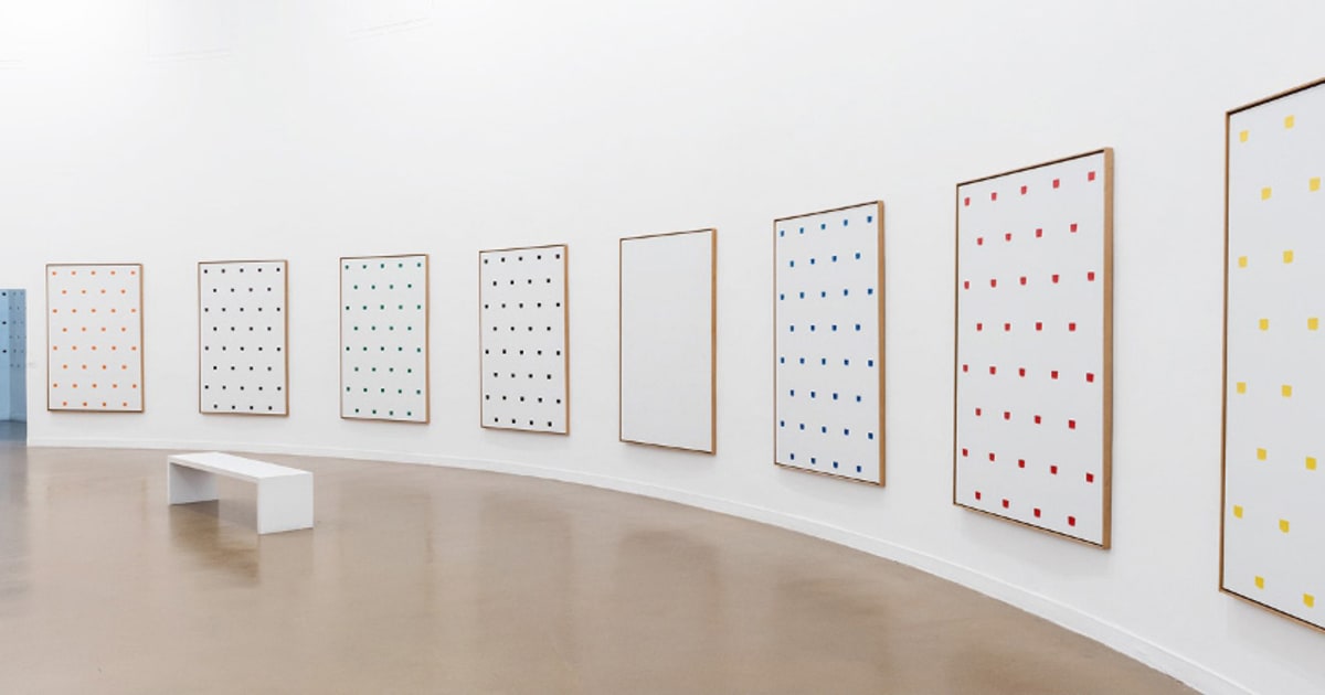 Niele Toroni | Musée d’Art Moderne de la ville de Paris, France ...