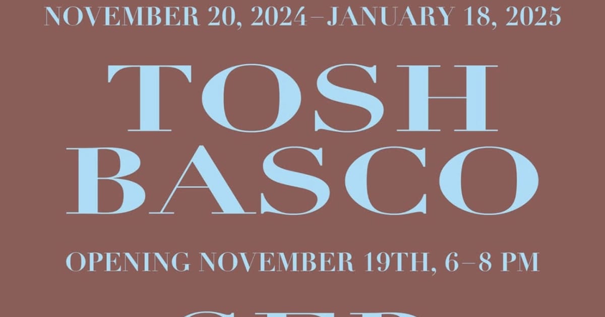 Group Exhibition: Pacita Abad, Tosh Basco, Ser Serpas | 19 November ...