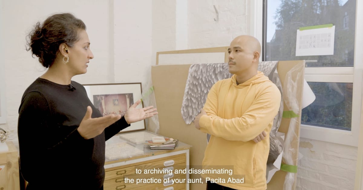 Sandhini Poddar and Pio Abad Talk about Pacita | Pacita Abad