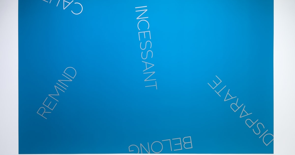 Robert Barry | Oct 12 - 26, 2024 | Quint Gallery