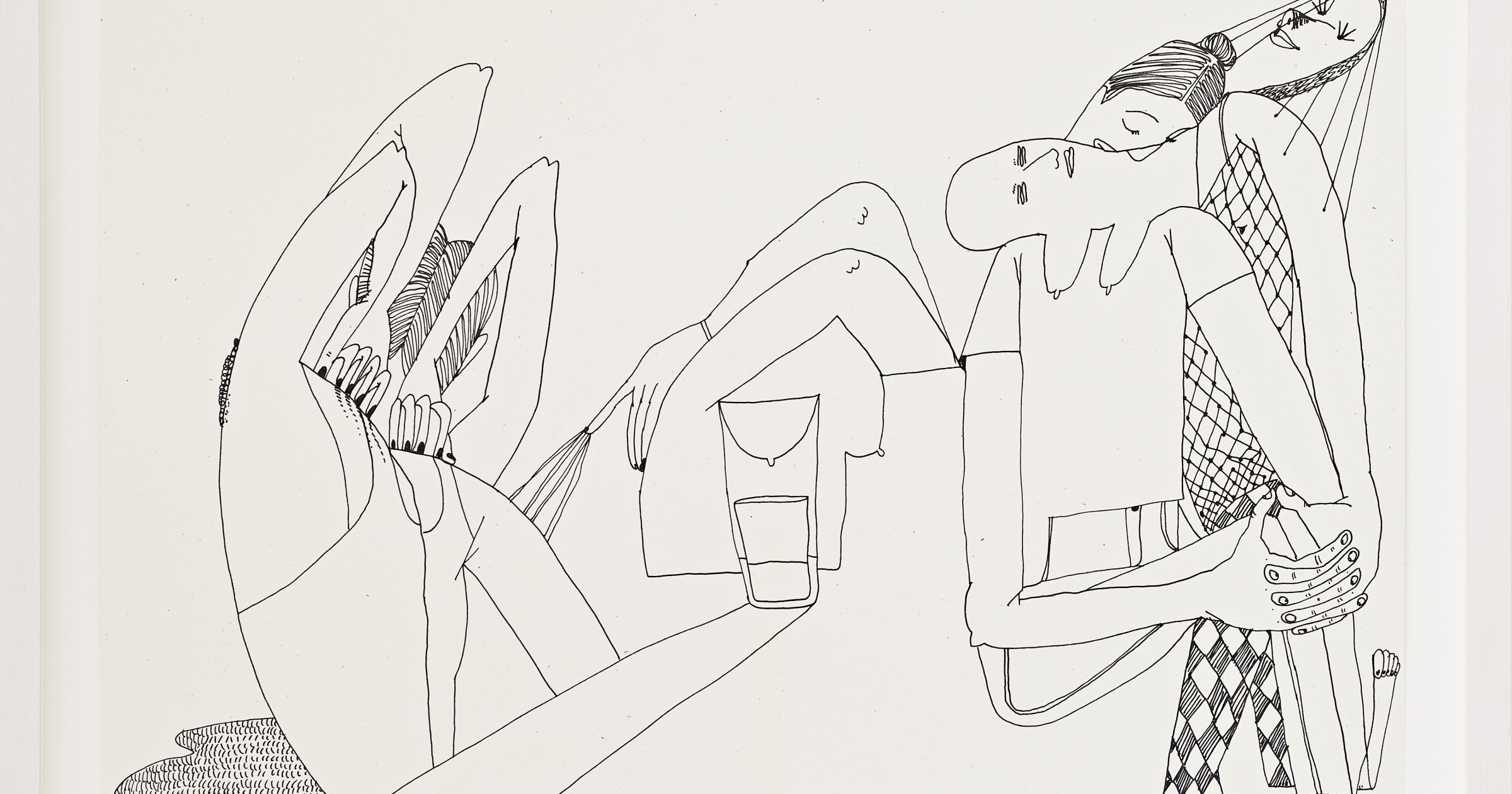 Christina Quarles, Half Full (Awful), 2021 | Pilar Corrias