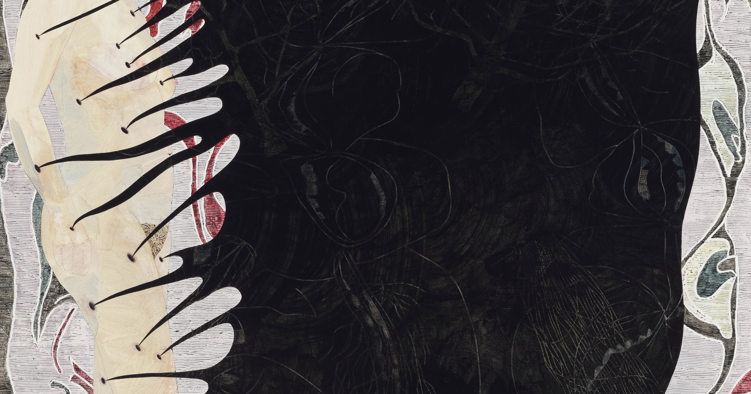 Helen Johnson, Filling holes with words, 2023 | Pilar Corrias