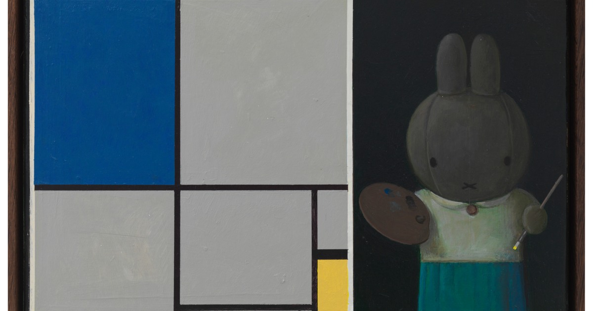 Liu Ye, Miffy with Mondrian No. 2, 2013 | Esther Schipper