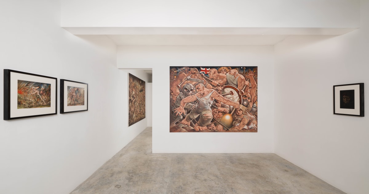 Peter Howson | Luxuria | Flowers Gallery