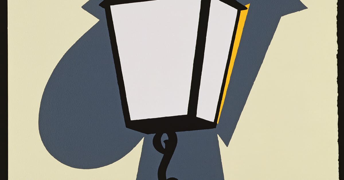 Patrick Caulfield, Wall Lamp, 1994 | Cristea Roberts Gallery