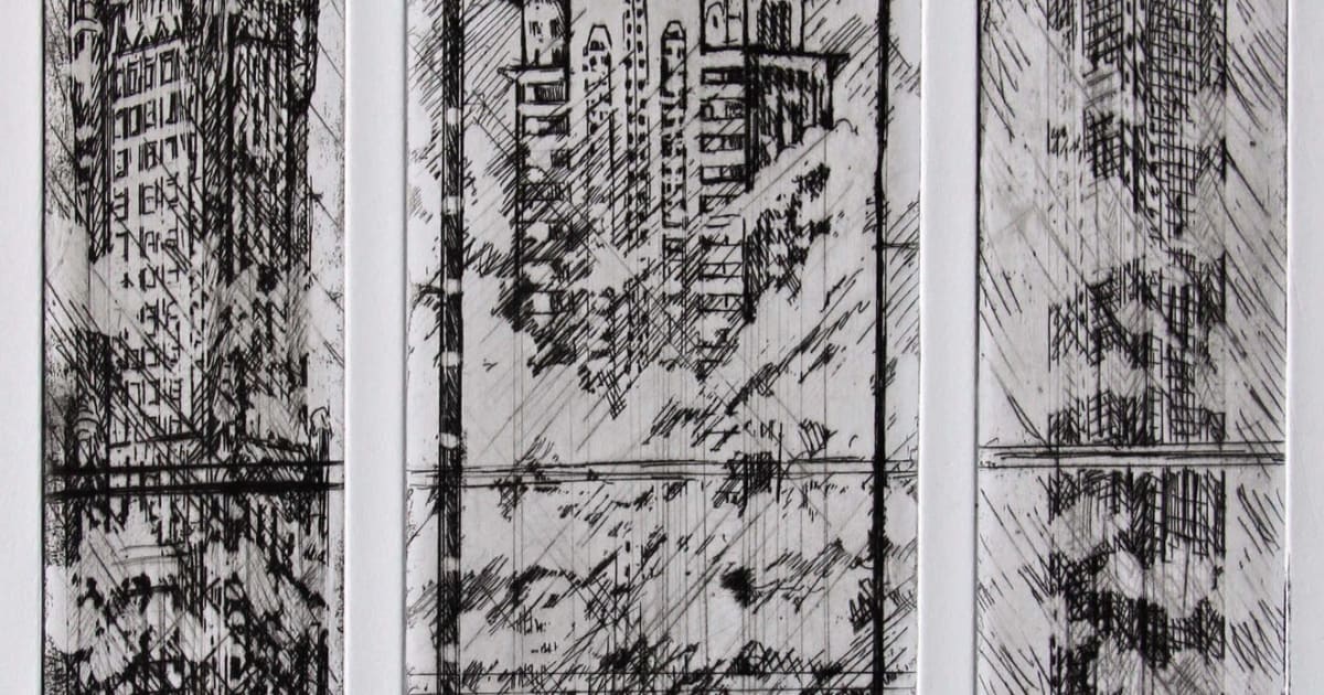 Neil Pittaway RWS RE, Manhattan III | Bankside Gallery