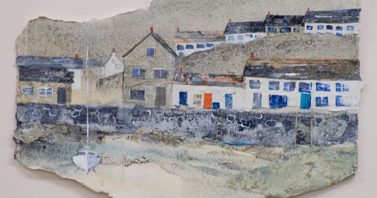 Linda Saul RWS, Quiet Harbour II | Bankside Gallery