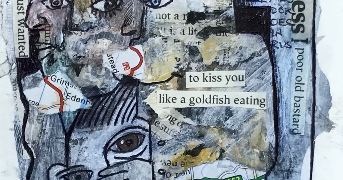 Colin Merrin RWS, Remind Me to Kiss You Like a Goldfish Eating ...