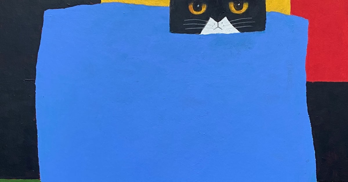 Martin Leman RWS, Blue Bag | Bankside Gallery