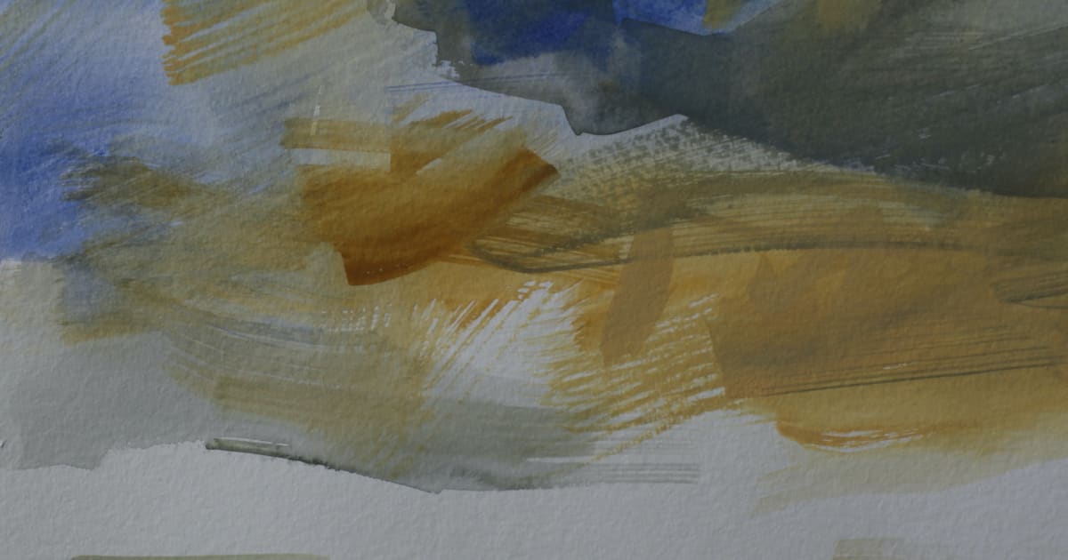 Lucy Marks RWS, Golden Sky | Bankside Gallery