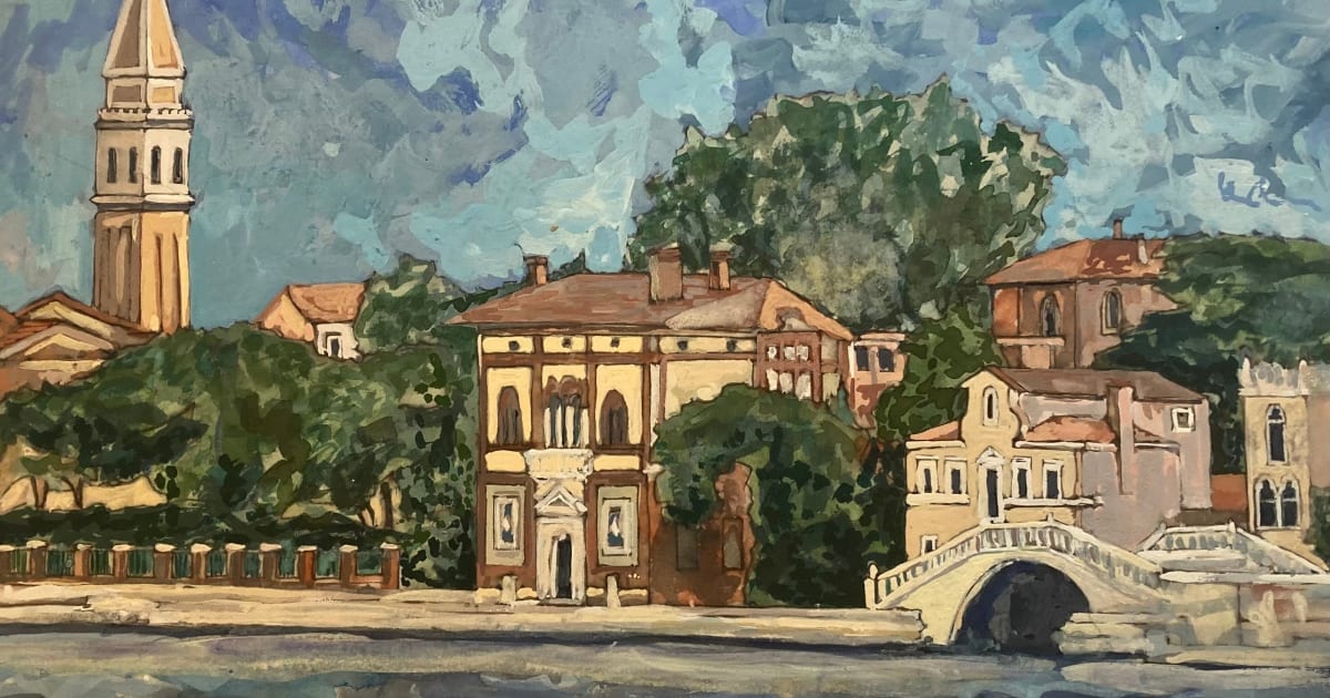 Thomas Plunkett PPRWS Hon. RE , Venetian Afternoon | Bankside Gallery