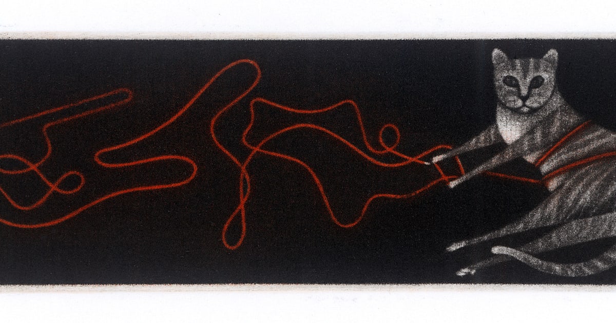 Roger Harris RE, Cat's Cradle | Bankside Gallery