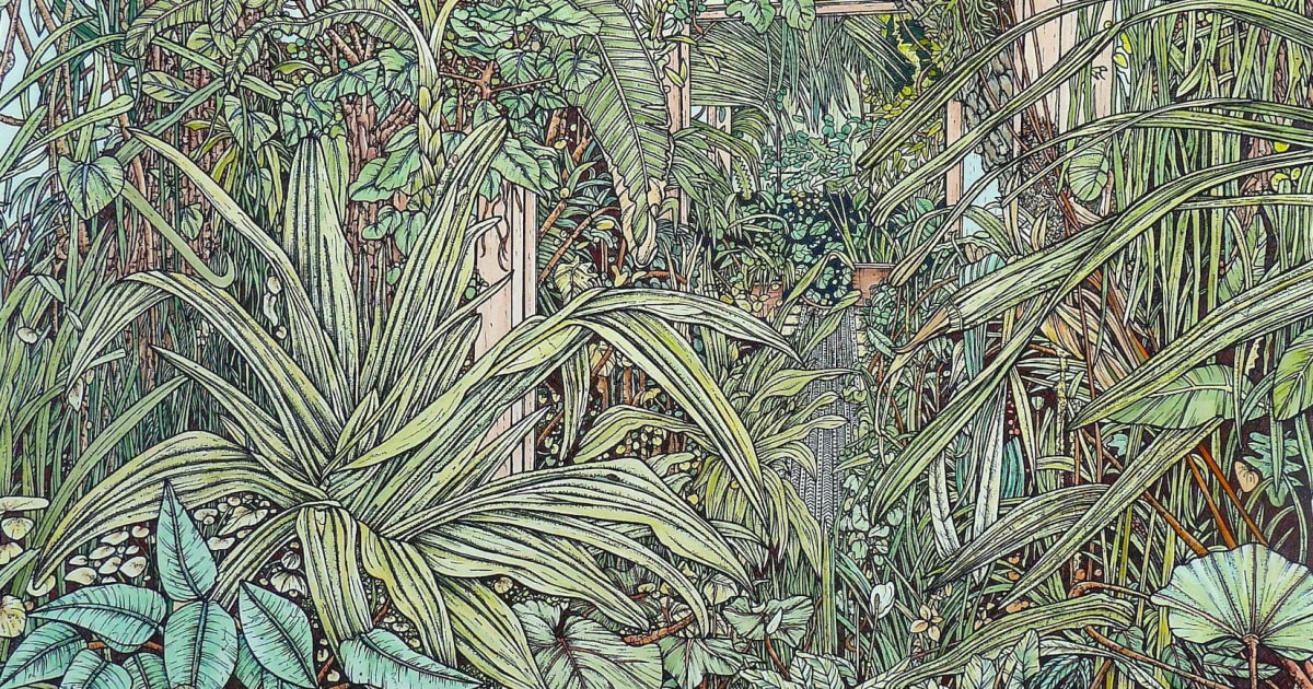 Meg Dutton RE, Tropical Corridor | Bankside Gallery