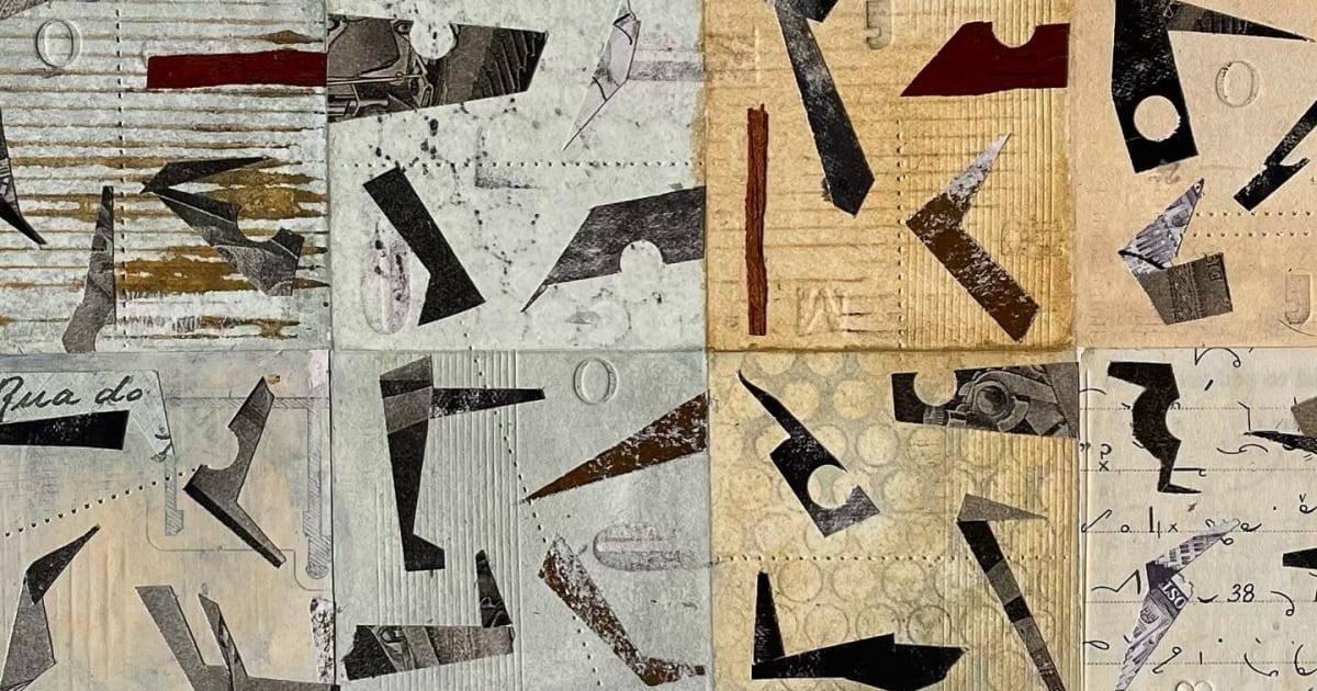 Stuart Robertson RWS, Vorticist’s Shorthand 1 | Bankside Gallery