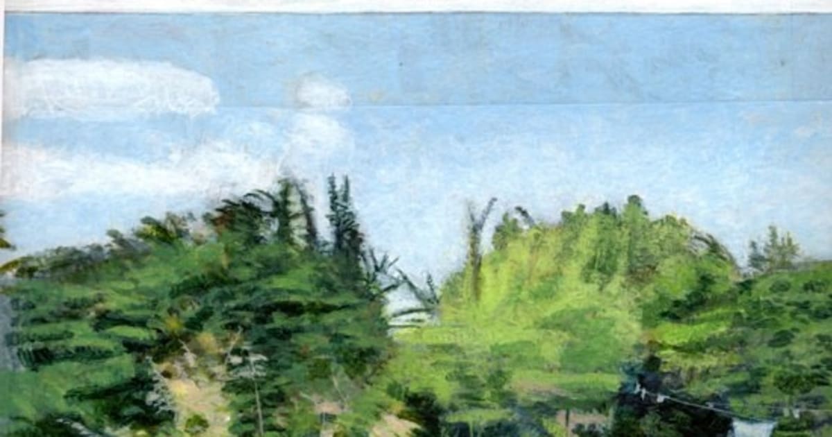 Michael Middleton RWS RE, Garden Fragment | Bankside Gallery