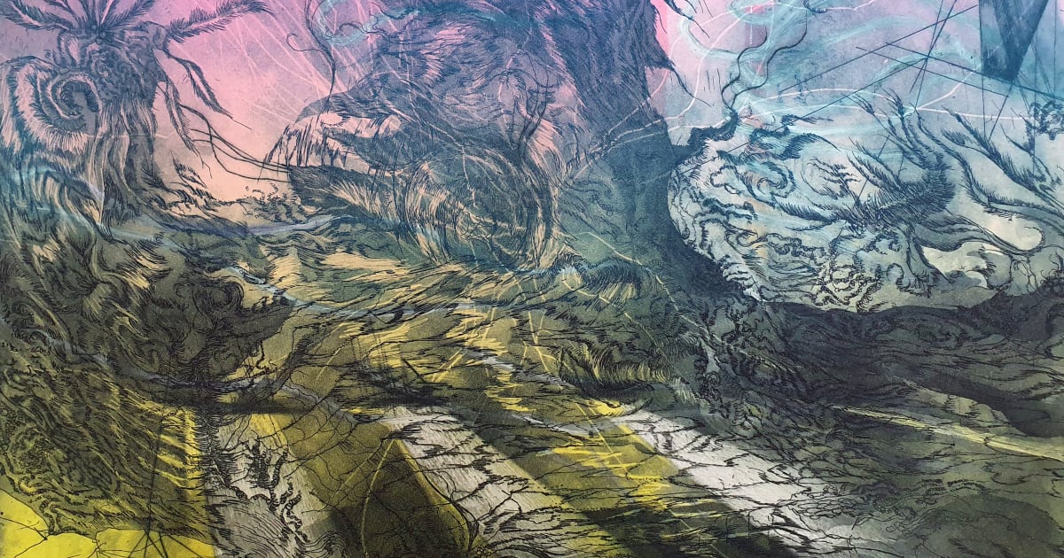 Frederic Morris RE, Cosmos Cosmic Land | Bankside Gallery