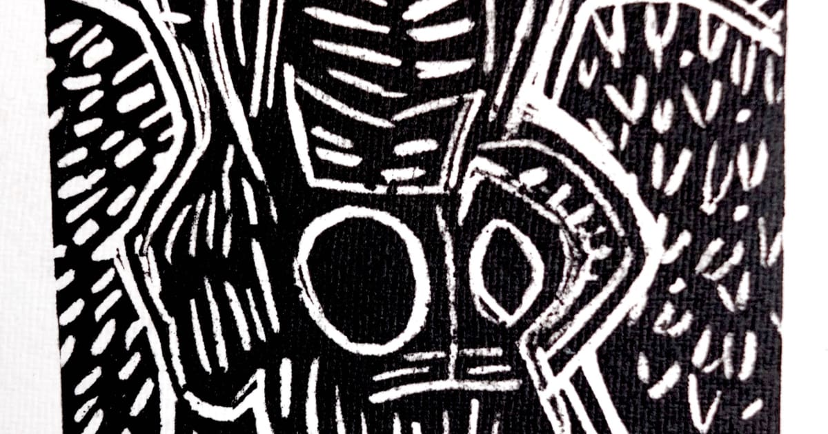 Stephen Mumberson RE, Stone Age Figure 1 | Bankside Gallery