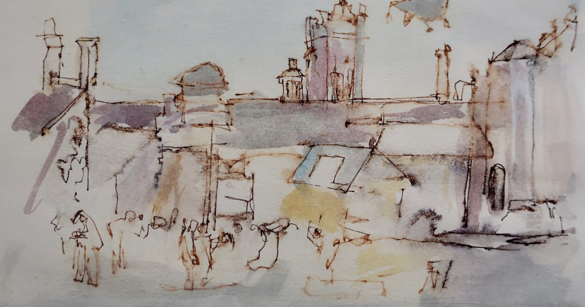 David Hamilton RWS, Pimlico-Lambeth | Bankside Gallery