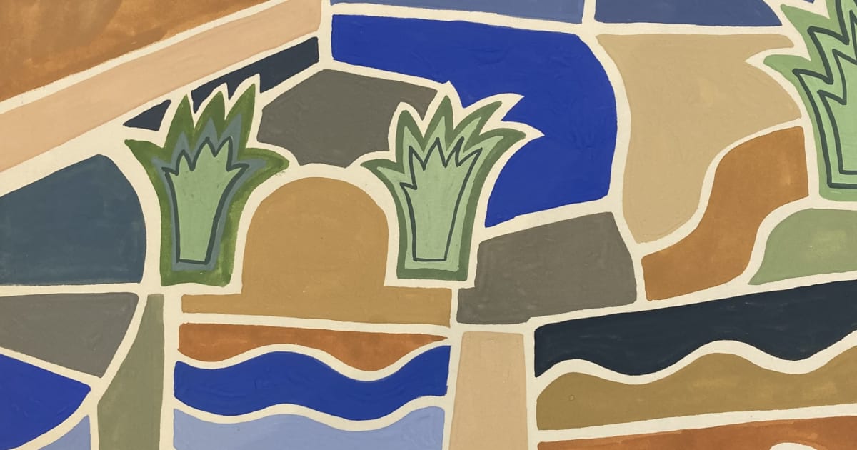 Thomas Plunkett PPRWS Hon. RE, Garden Rhythm | Bankside Gallery