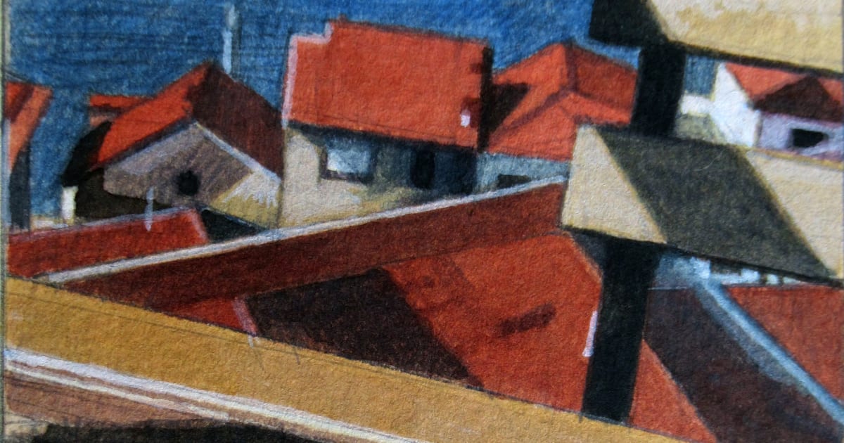 Michael Middleton RWS RE, From the Balcony | Bankside Gallery
