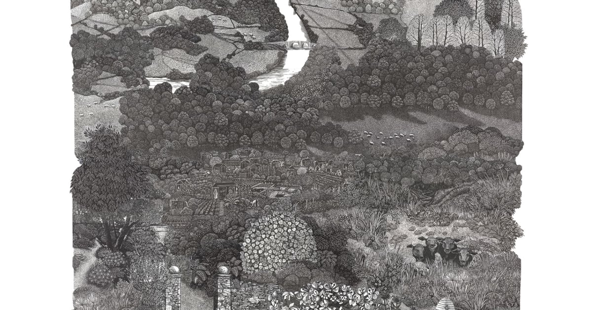 Hilary Paynter MBE PPRE Hon. RWS, Bee-loud Glade, 2023 | Hilary Paynter ...