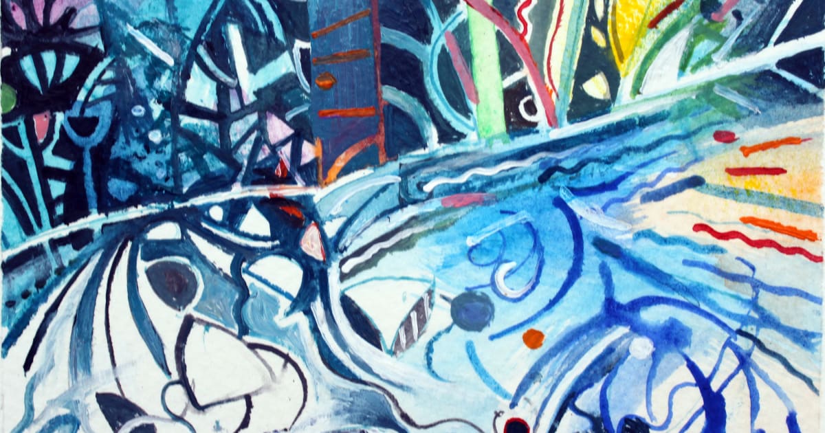 David Wiseman RWS, Woodland Water Abergavenny | Bankside Gallery