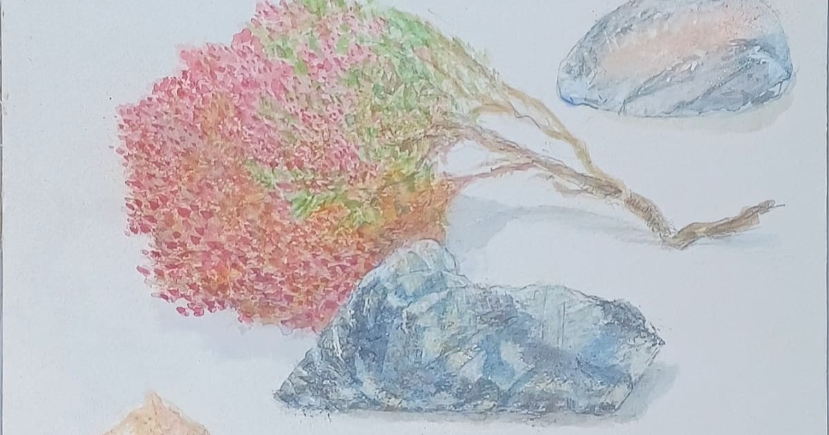 Caroline McAdam Clark RWS, Across to Skye | Bankside Gallery