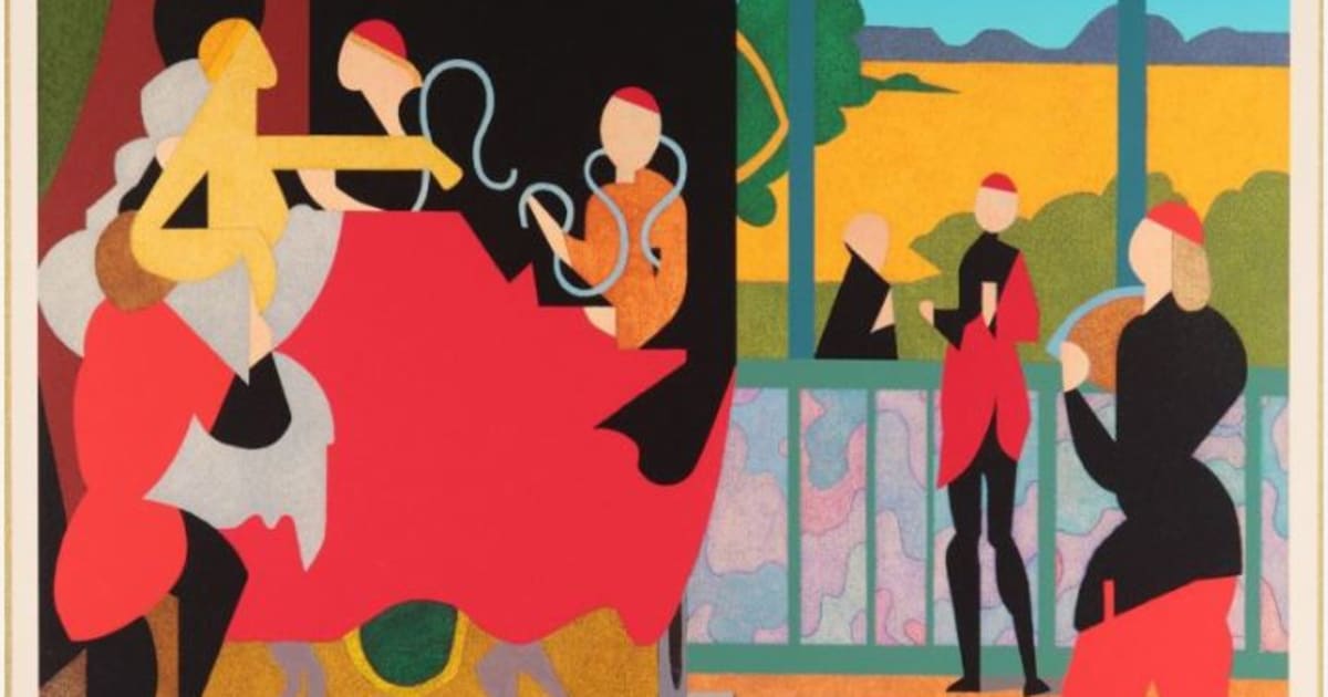 Tom Phillips, Raphael revisited, 2011 | Flowers Gallery