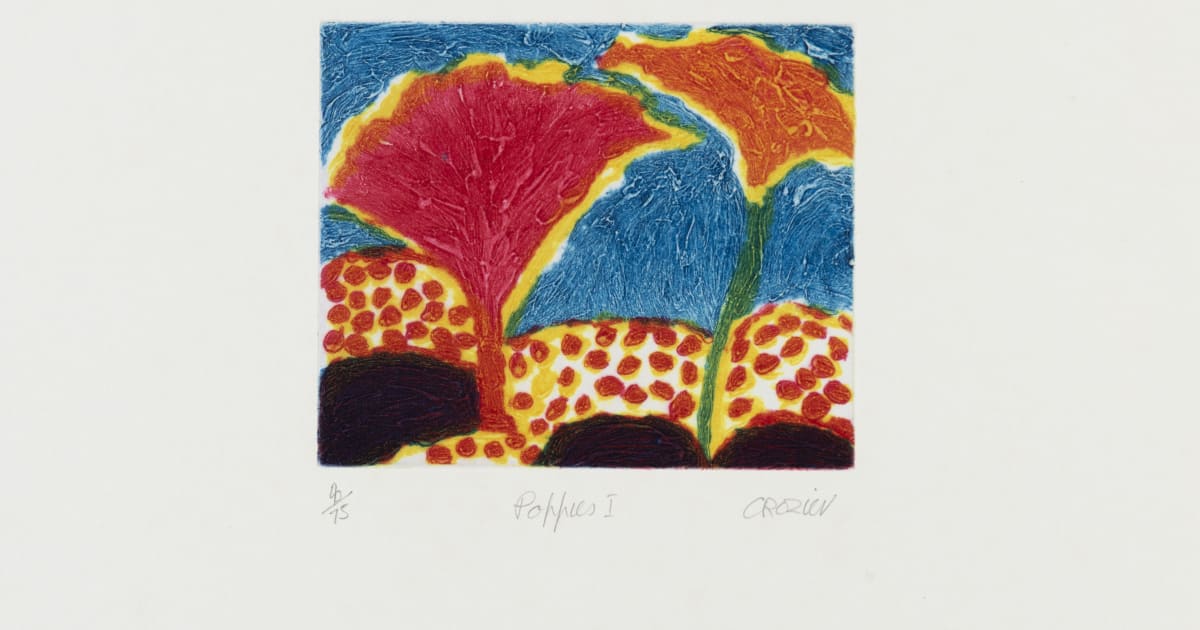 William Crozier, Poppies I, c.1994 | Flowers Gallery