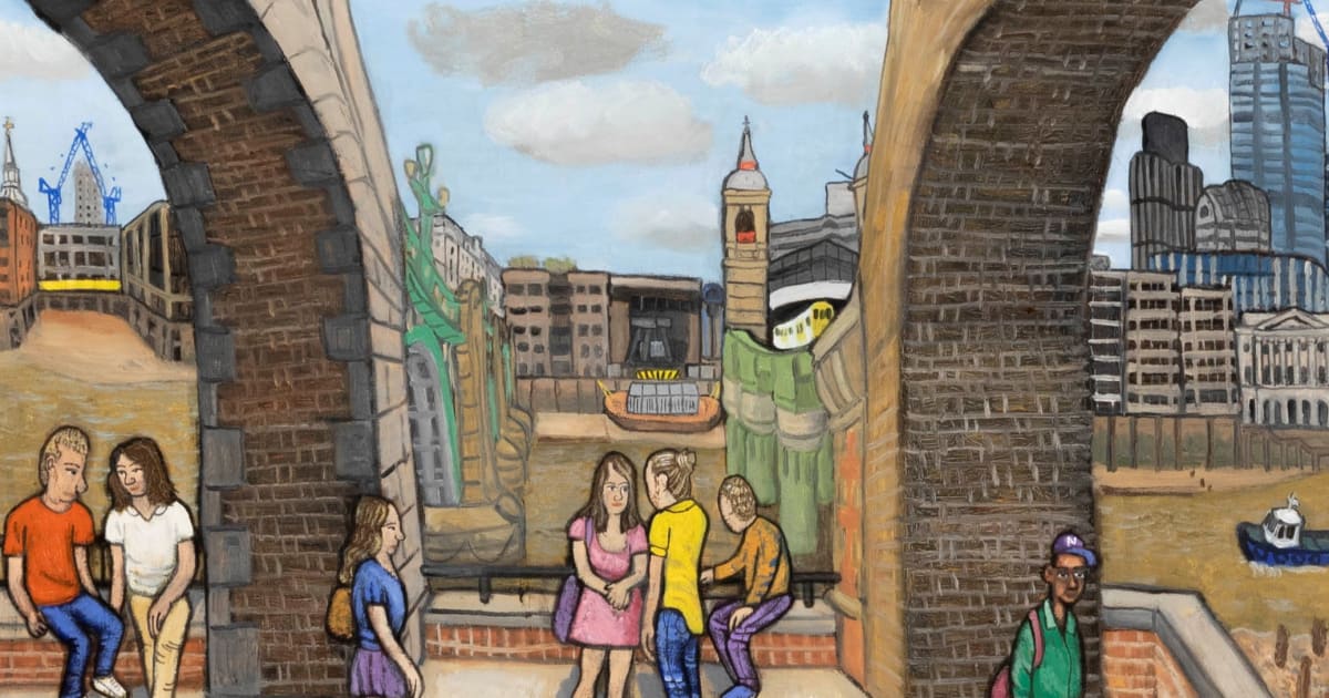 Jiro Osuga, The River, 6. Blackfriars Bridge to Tower Bridge, 2019 ...