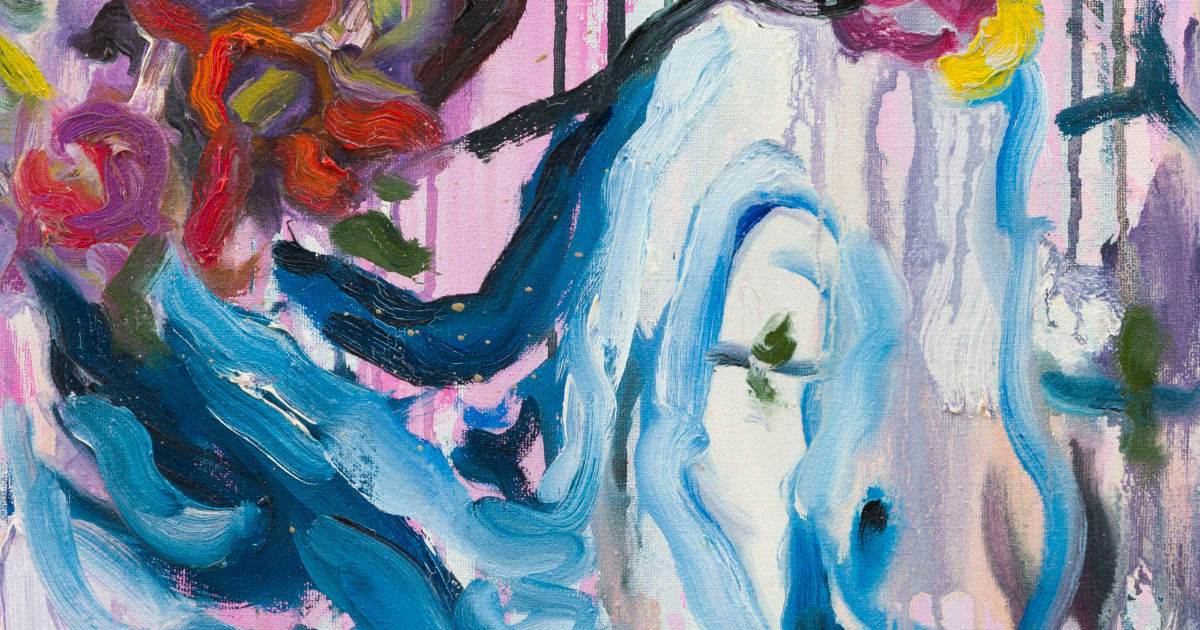 Anthony Daley, Swan Painting XIV, 1989 | Flowers Gallery