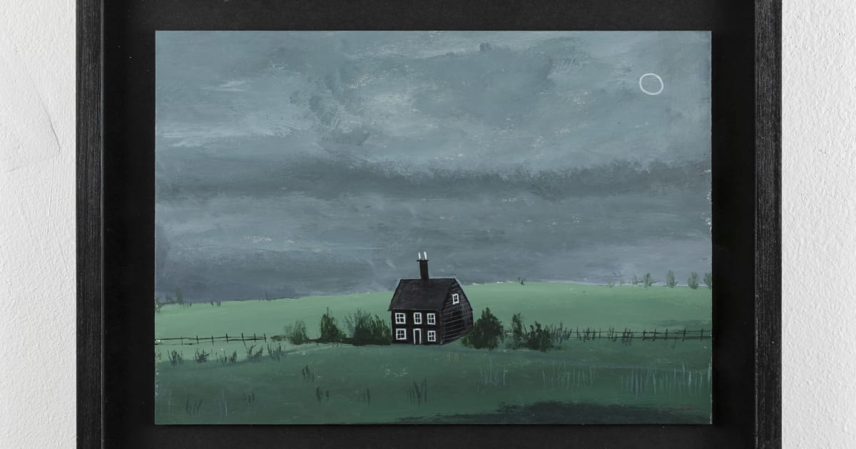 Christopher Gee, Cottage in a Field, 2021 | Flowers Gallery