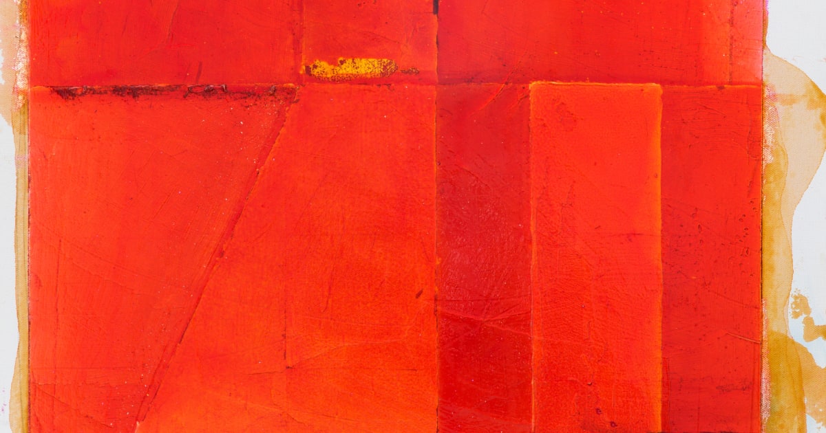Steve Joy, Architecture of Silence (Red Tower), 2022 | Flowers Gallery