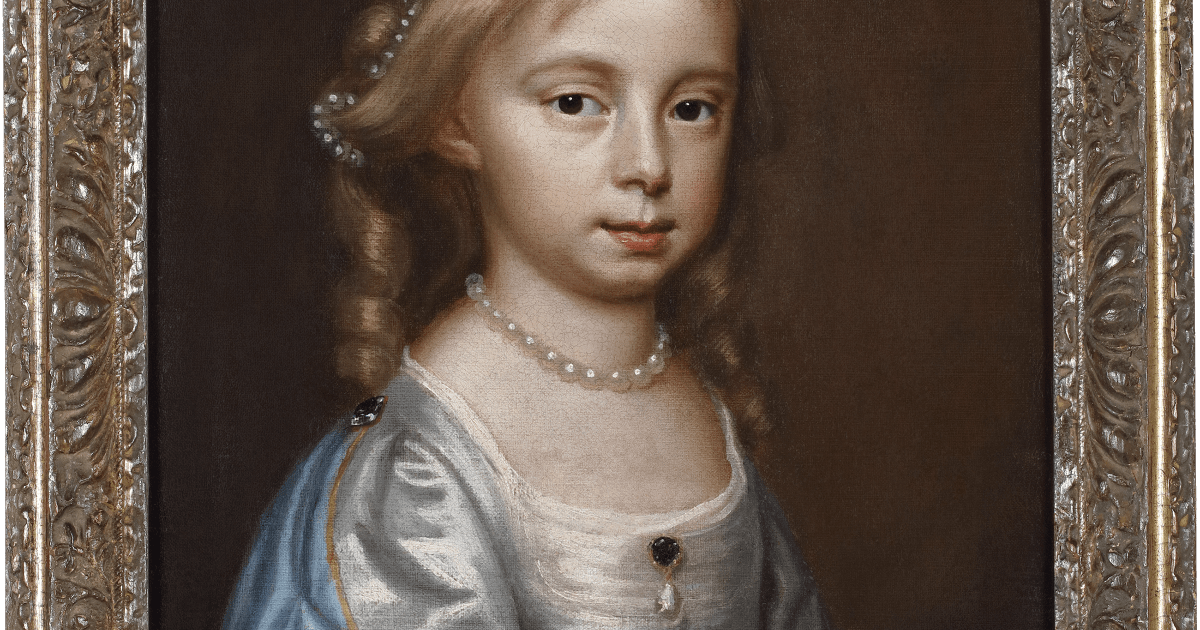 Mary Beale, (1633-1699) | Elizabeth Jones (c. 1664–1681) | Philip Mould ...