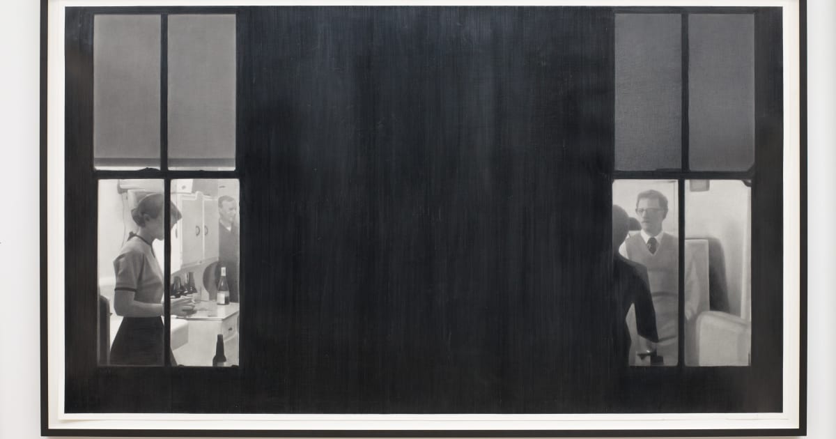 Installation view of Marie Harnett: Still... | Cristea Roberts Gallery