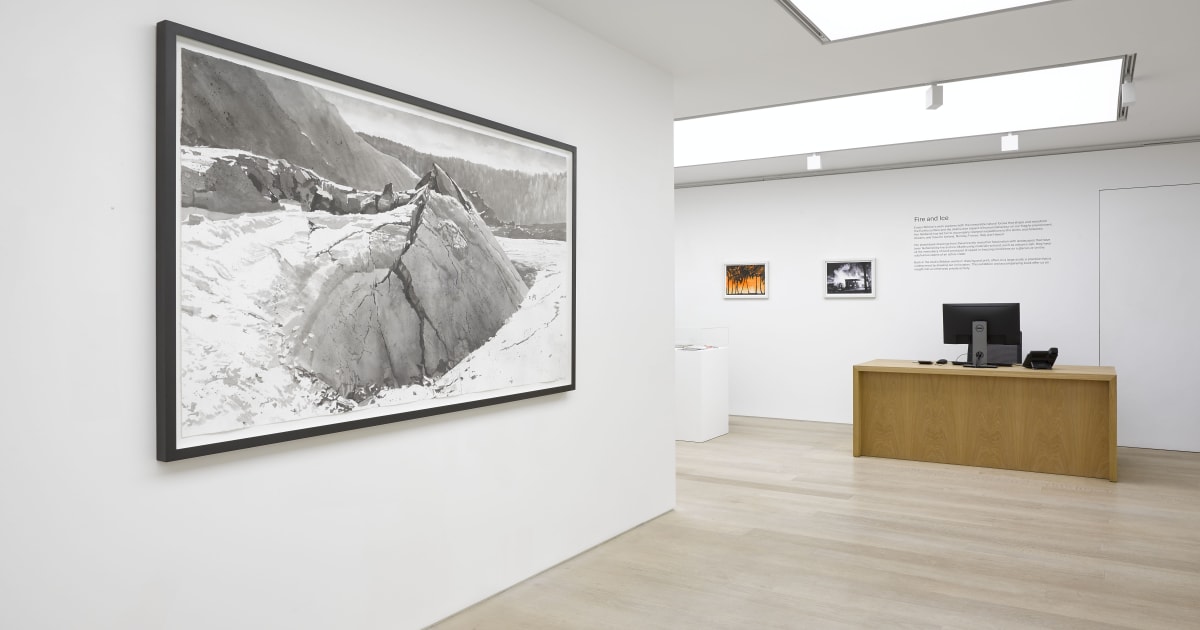 Installation view of Emma Stibbon: Fire... | Cristea Roberts Gallery