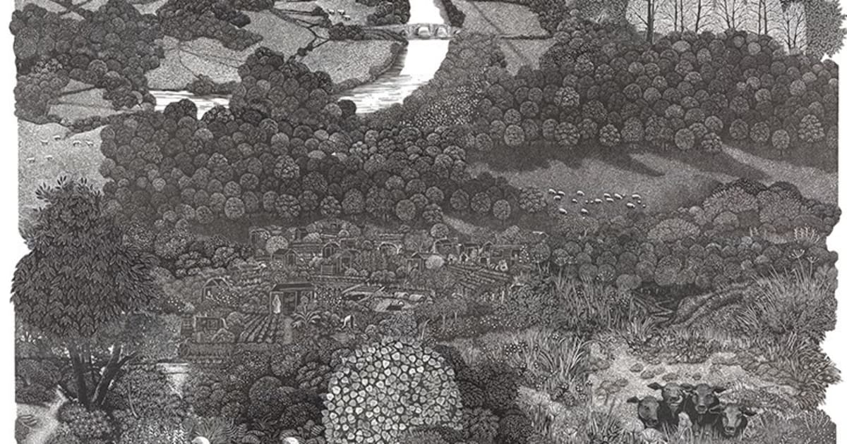 Hilary Paynter Bee Loud Glade | The Society of Wood Engravers ...