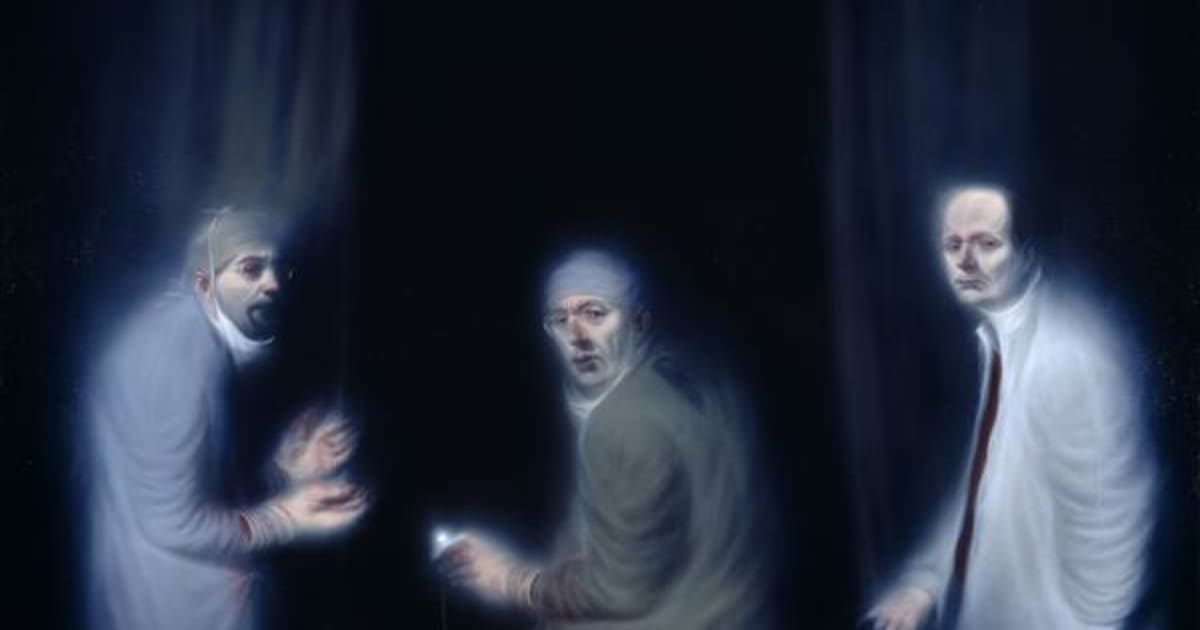 Ken Currie's Unknown Man and Three Oncologists | featured in The Modern ...